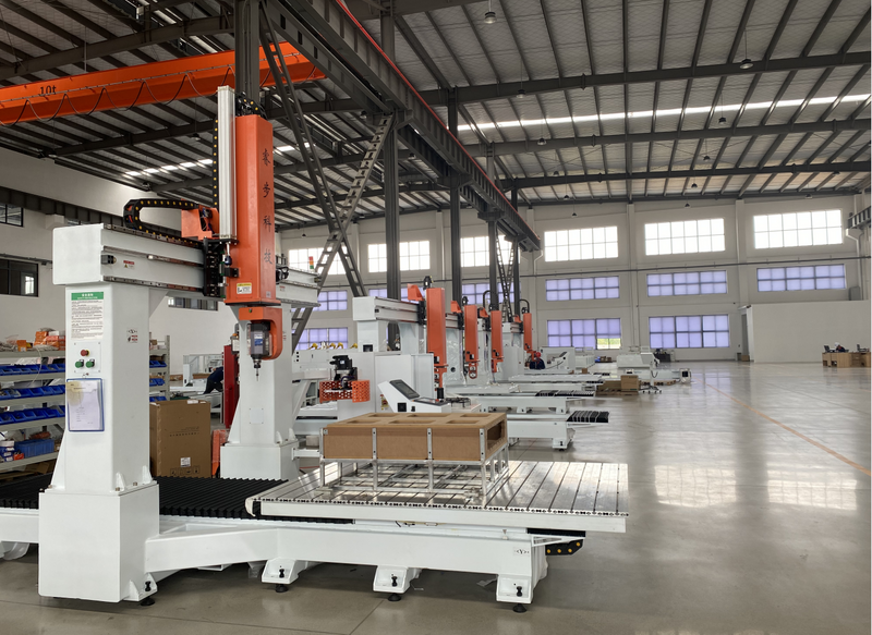 Twin table 5 axis CNC router from China manufacturer - RBT Machine